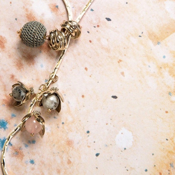 POL | Jewelry | Pol Ball Barrel Drop Chain Necklace | Poshmark